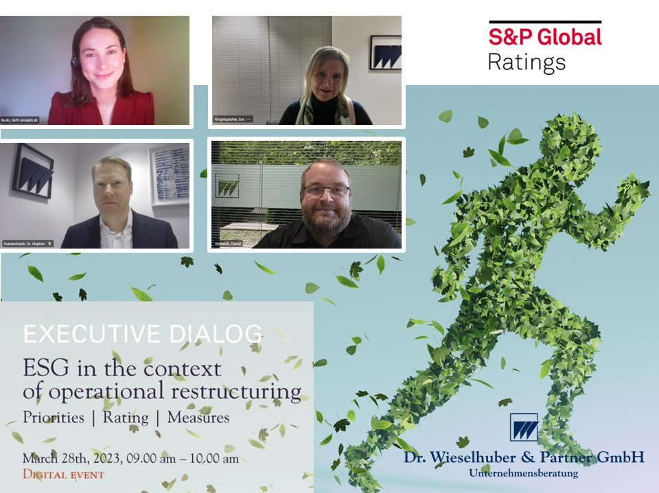 W&P • Executive Dialog: ESG im Kontext der operativen Restrukturierung